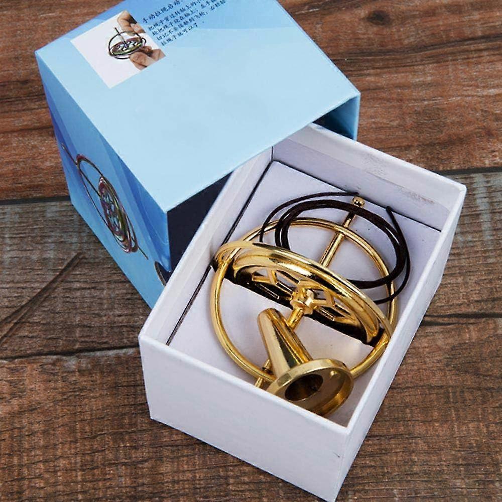 Gyroscope Metal Anti-Gravity Spinning Top Gyroscope Balance Toy ...