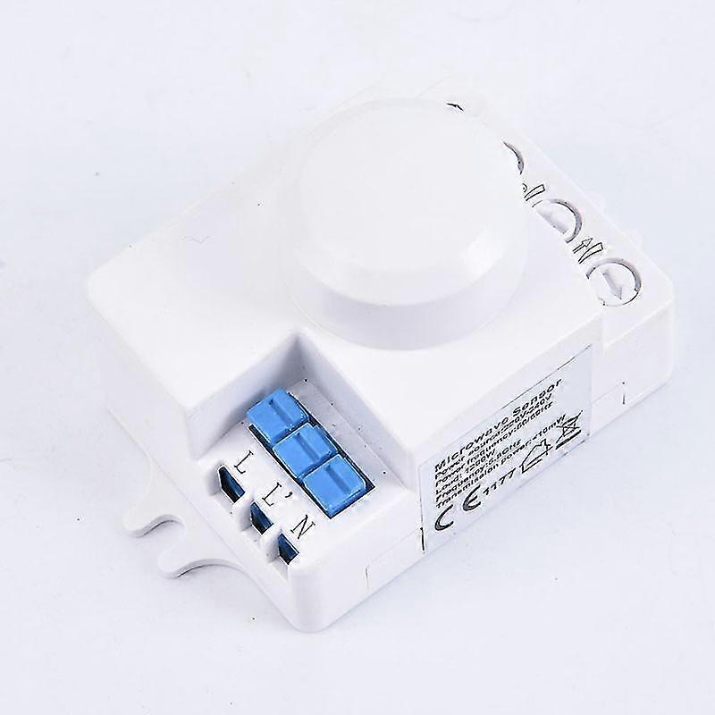Microwave Sensor Switch 5.8ghz Hf 220v Led 360 Degree Radar Motion Body ...