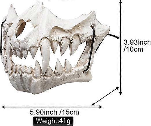 Tiger Ye Yaksha Dragon God Tengu Black Tortoise,Half Face Skull Scary ...