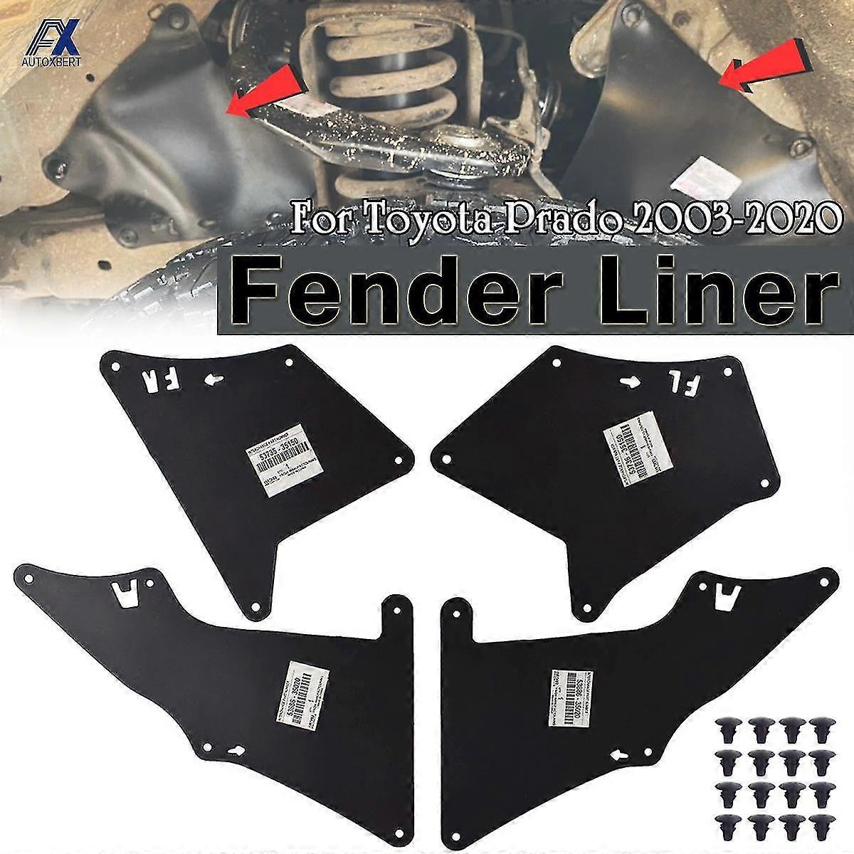 Mudguards For Toyota Land Cruiser Prado J120 J150 Fj Cruiser Splash ...