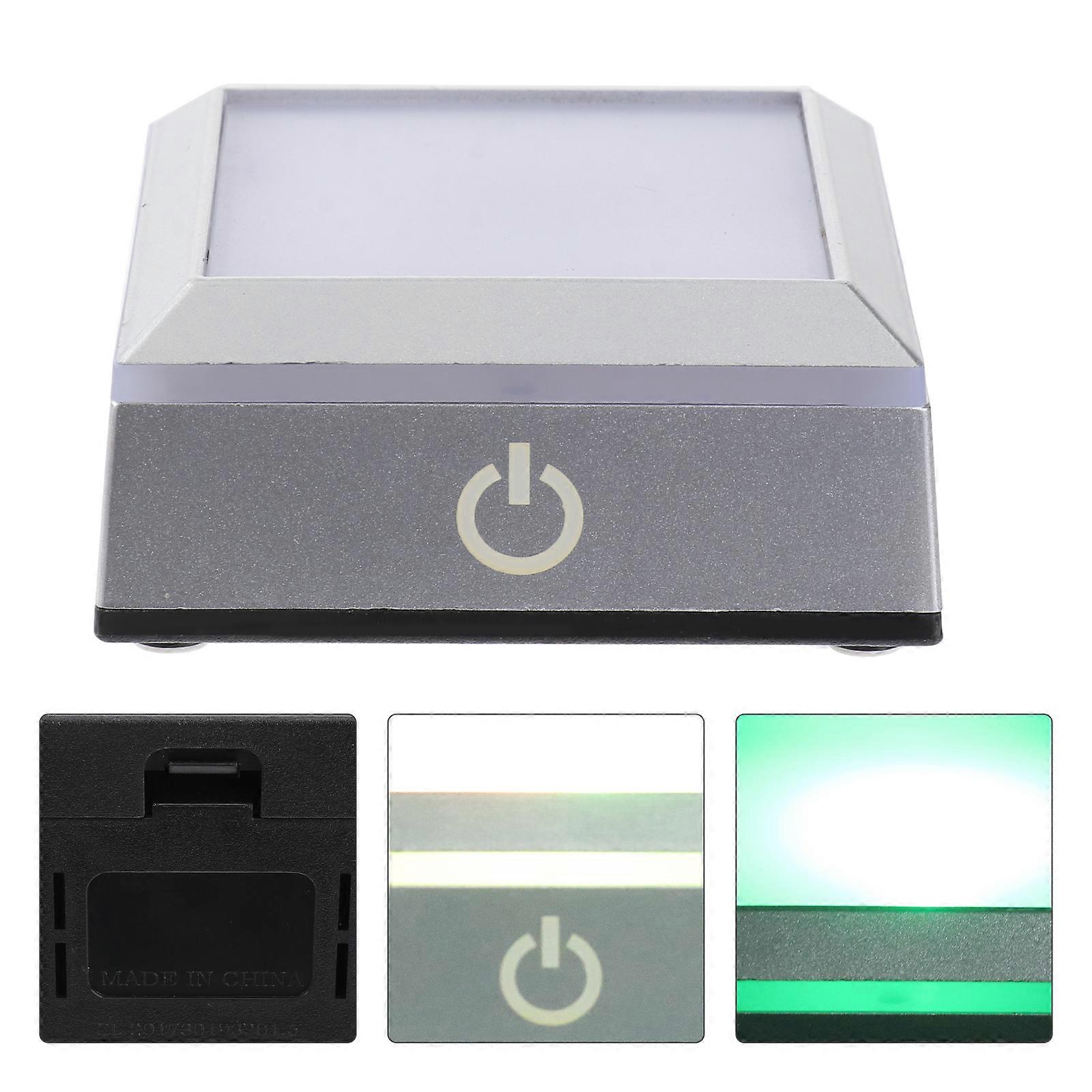 LED Light Base Crystal Stand Display Light Base LED Light Crystal LED ...