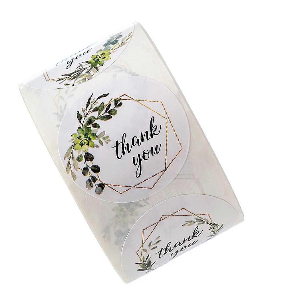 Letter Stickers Gift Wrapping Stickers Round Sealing Stickers Thank You ...