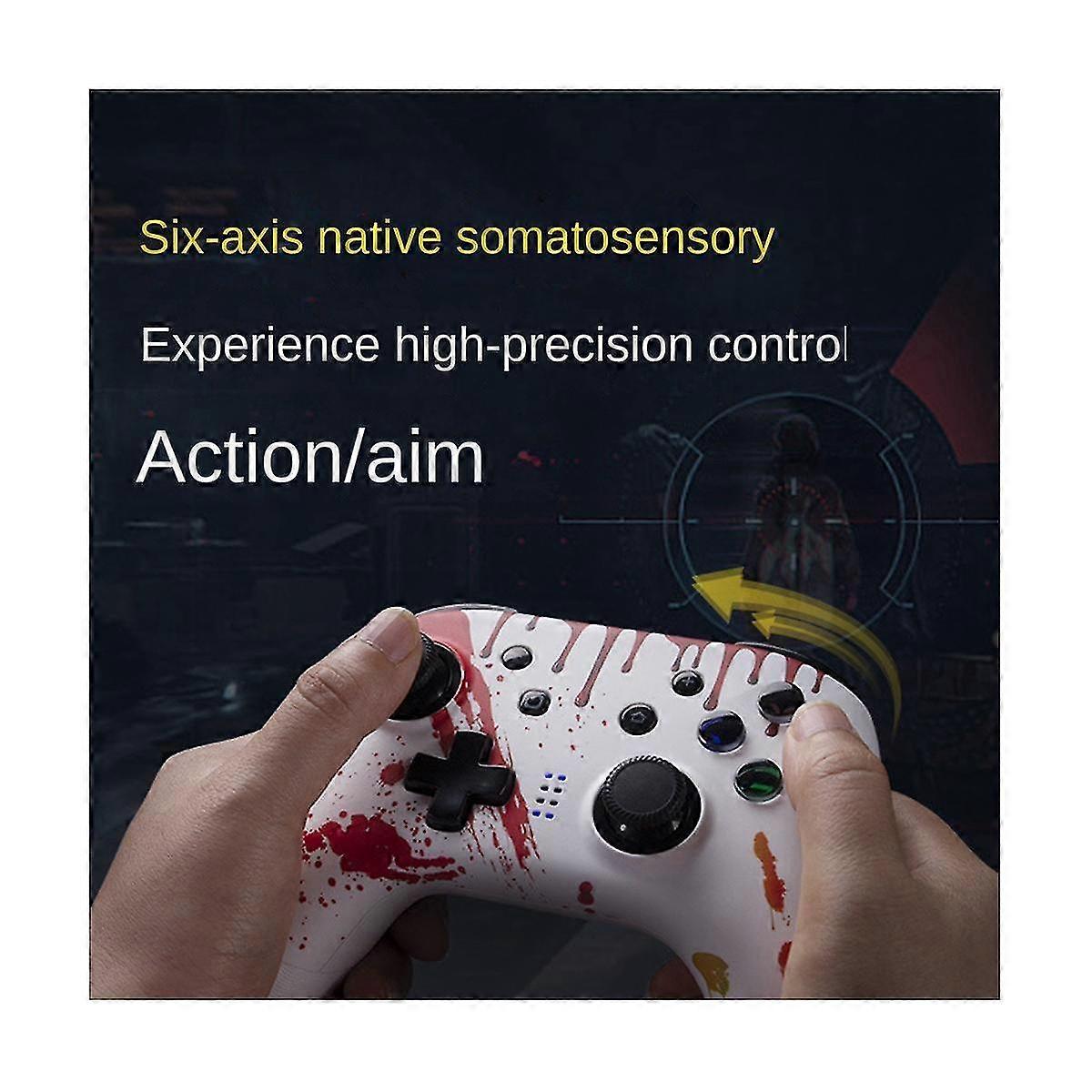 9124 Pro Wireless Gaming Controller Dual Hall Multi-mode Connection ...