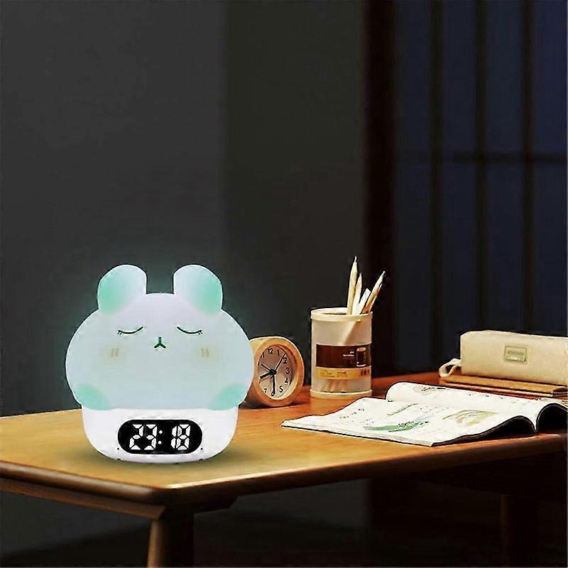 Light Alarm Clock, Adults And Children's Bedrooms, Features Snooze ...