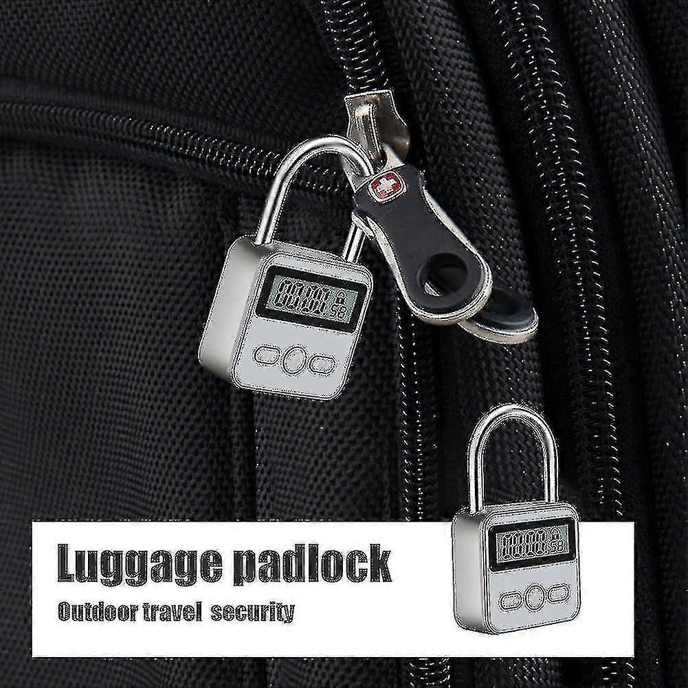 Smart Time Lock 99 Hours Max Timing Lock With Lcd Display Multifunction Travel Electronic Timer