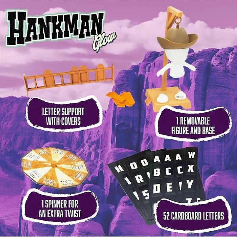 Magnetic Hangman Mystery Word Game Educational Family Gathering Party ...