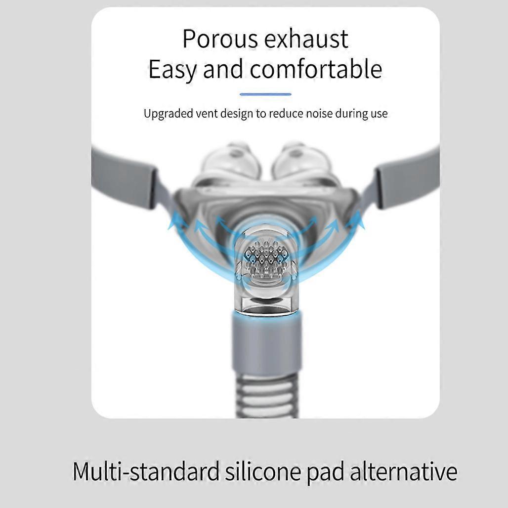 for BMC-P2 CPAP Nasal Case W Headgear S M L Sleep Helper for Snoring ...