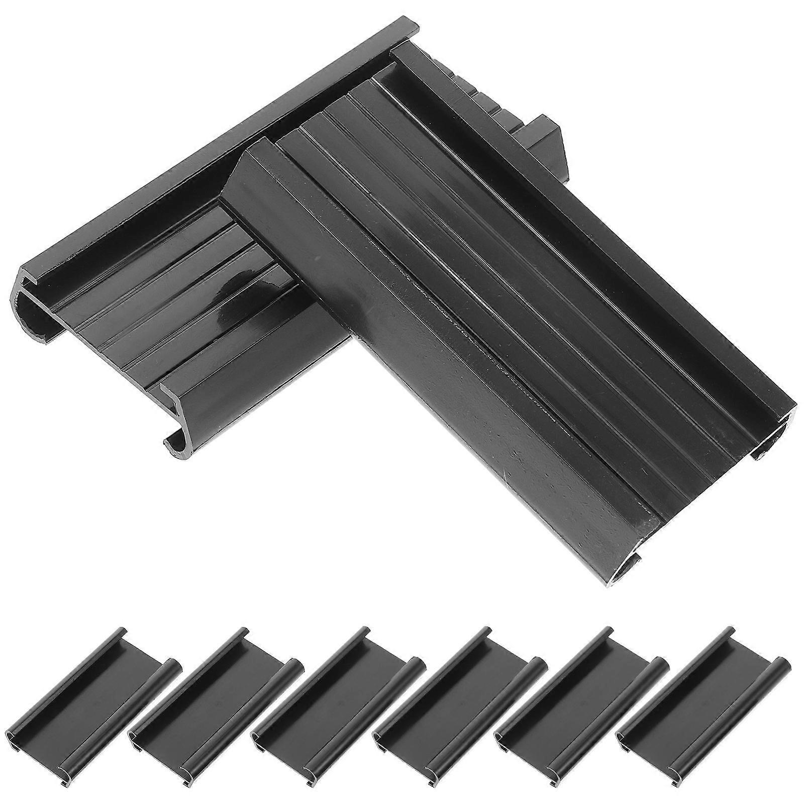 Shelf Label Holders PVC Sign Display Holder for 10Pcs Store Shelves ...