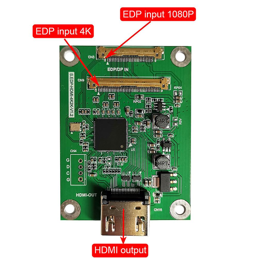 Edp/dp Turn Lvds Signal Turn Board Supoort 4k/2k 1080p 2 Lane 4 Lane ...