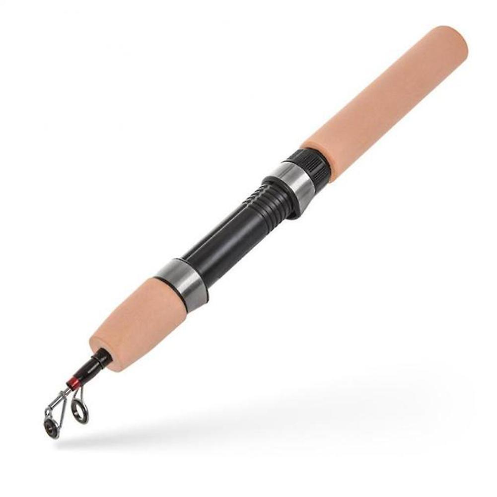 Ice Fishing Rod Ultra short Telescopic Rod Pole Mini Portable FRP Fiber ...