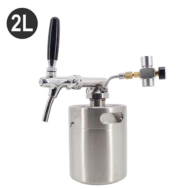 Complete 2l/64oz Mini Keg Tapping System Eu Control Faucet Camping ...