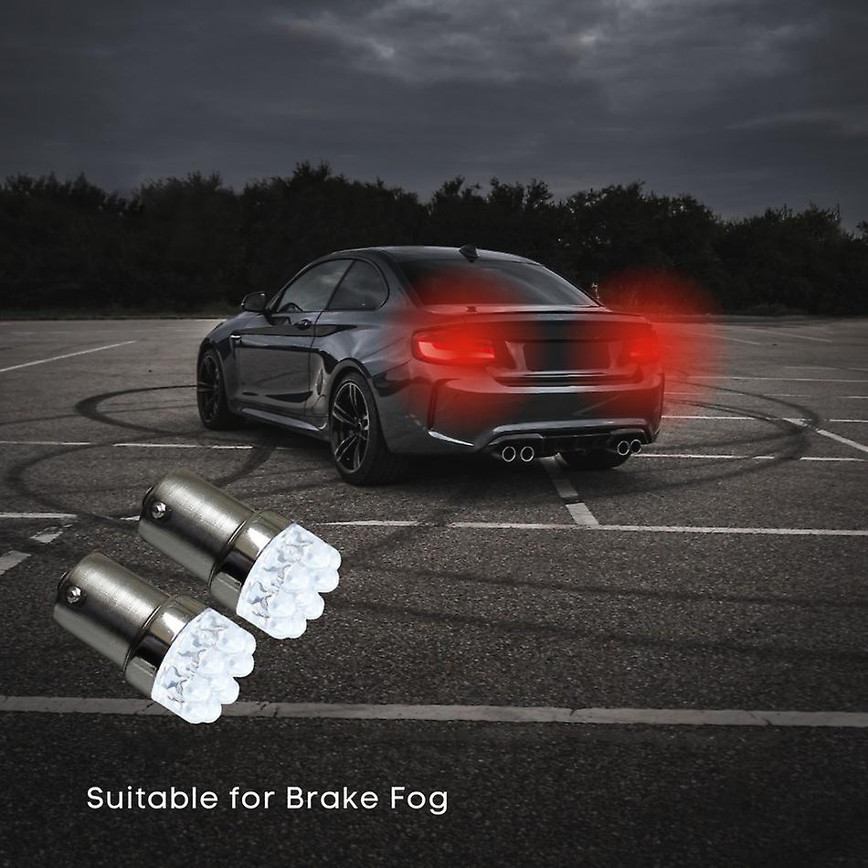 LED Brake Light Bulbs Car Stop Tail Light Bulbs 12v 1157 Red White ...