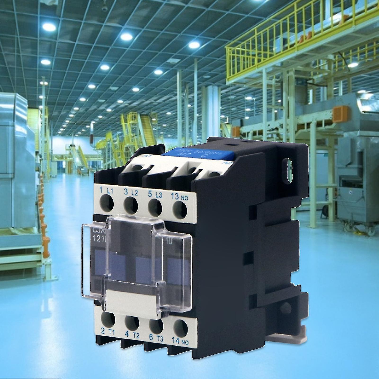 Cjx2-1201 Switch Reliable Useful 3 Phase 3 Poles Ac Contactor For Motor ...