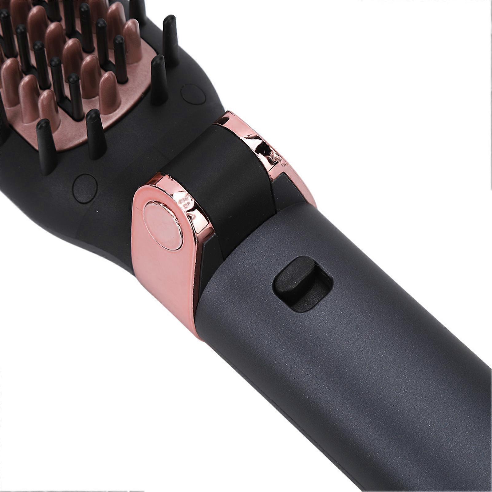 Hot Comb Electric Folding Design Ergonomic Handle Curls Straight Hair ...
