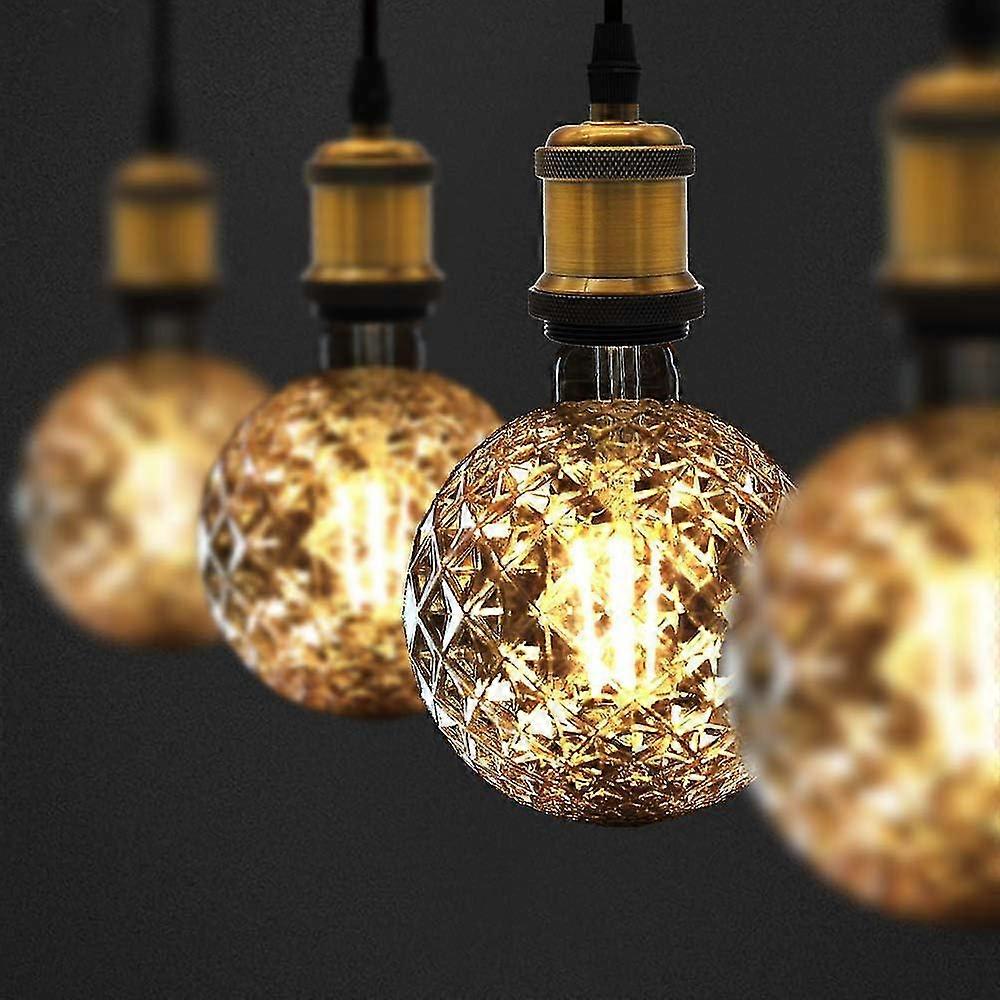 Large LED Crystal Edison Bulb - G125 - 4 W - 220/240 V - E27 - Vintage ...