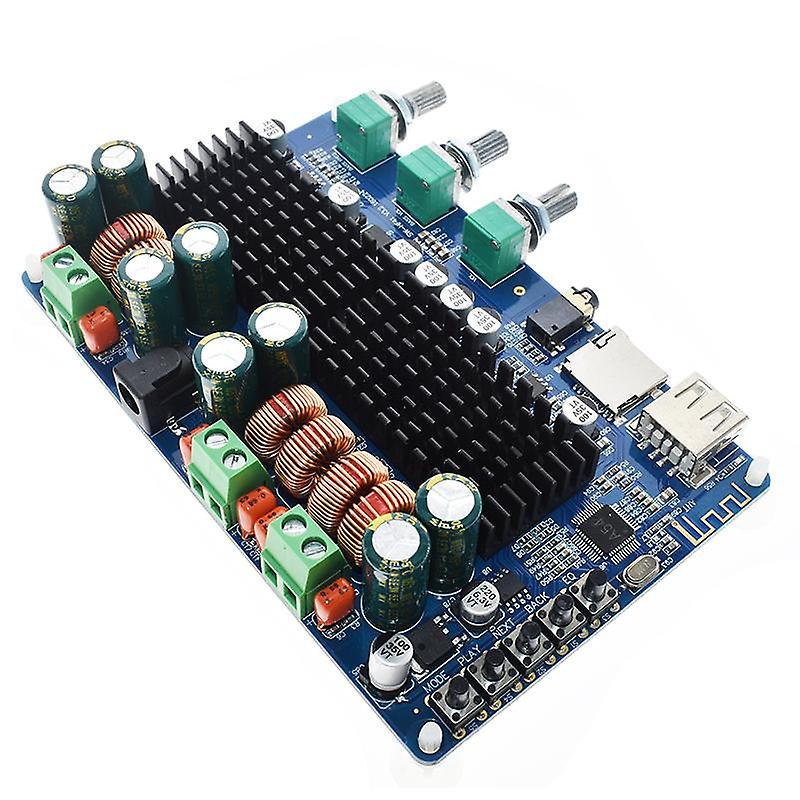 Tpa3116 50w+50w bluetooth usb tf decoding 2.1 channel digital power amplifier board 2.1 digital ...