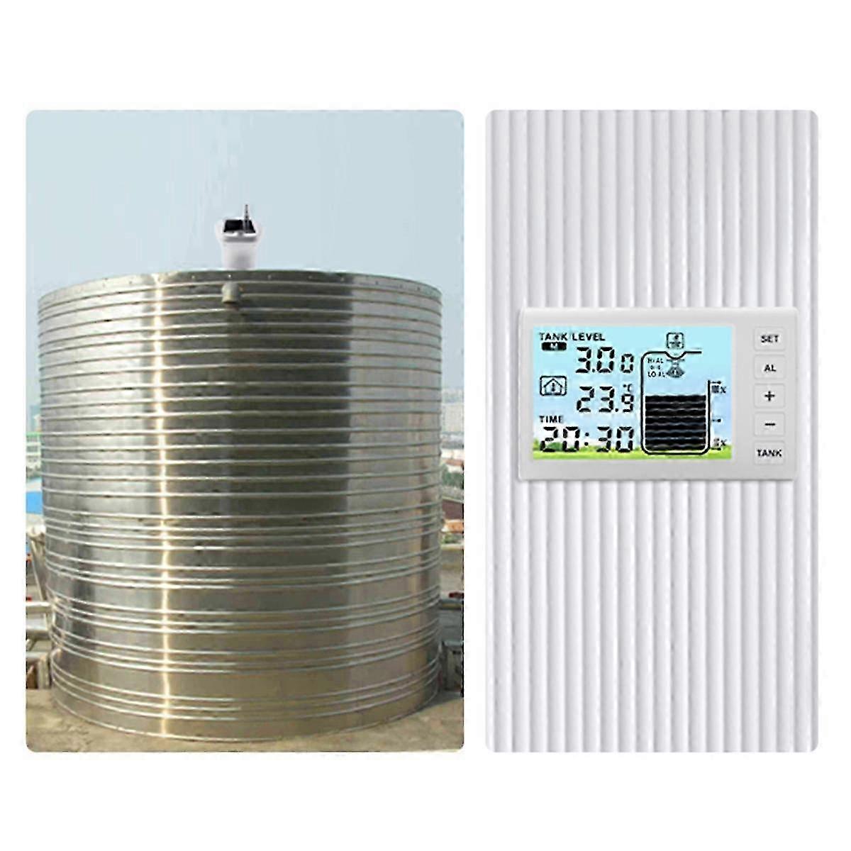 Ultrasonic Level Sensor, Water Liquid Depth Level Meter Sensor Liquid ...