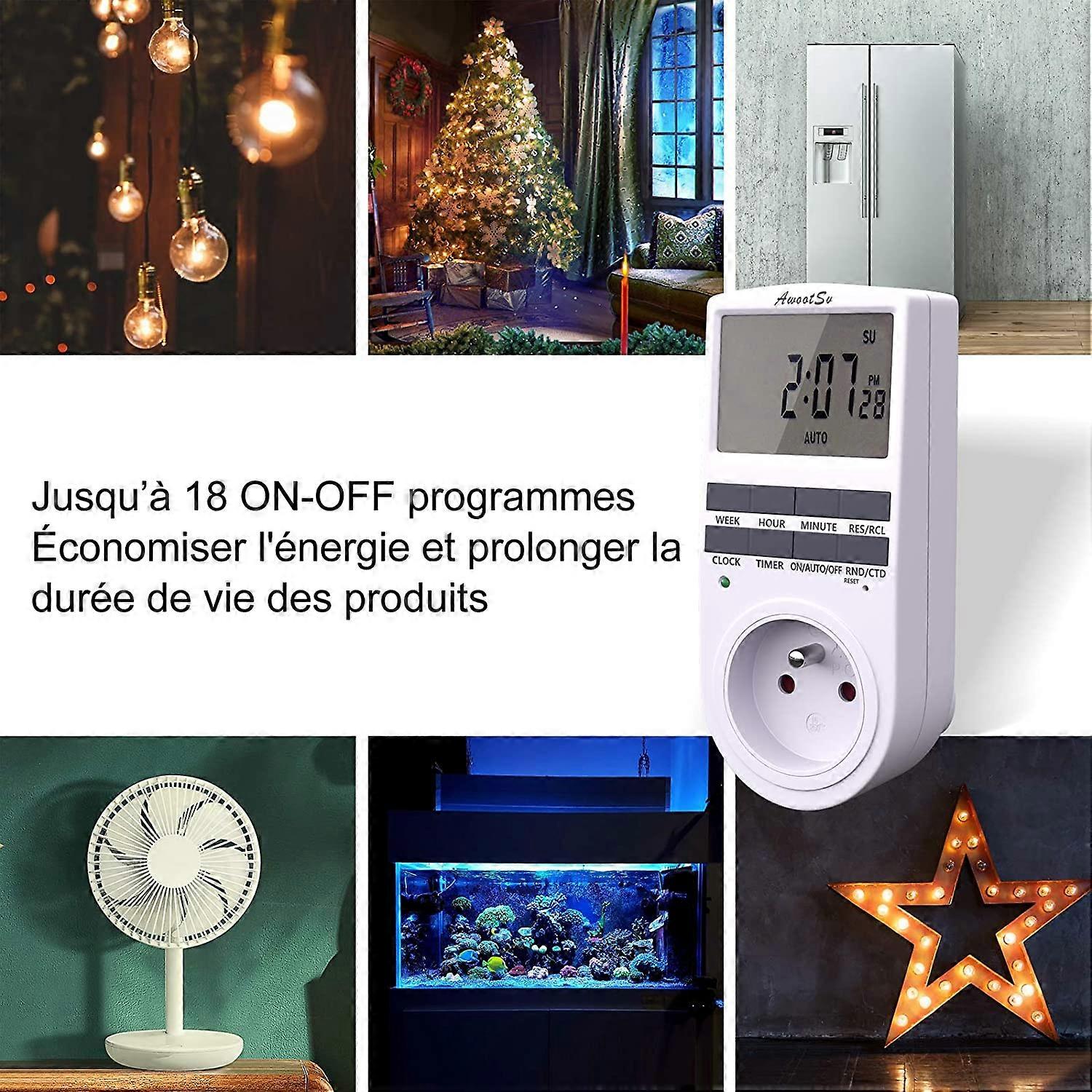 Proable Digital Socket With Countdown Timer Daily/Weekly Digital Timer ...