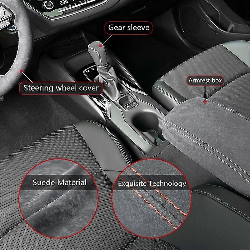 For Toyota Corolla Cross 2023 Accessories Car Armrest Pad 2019 2020 ...