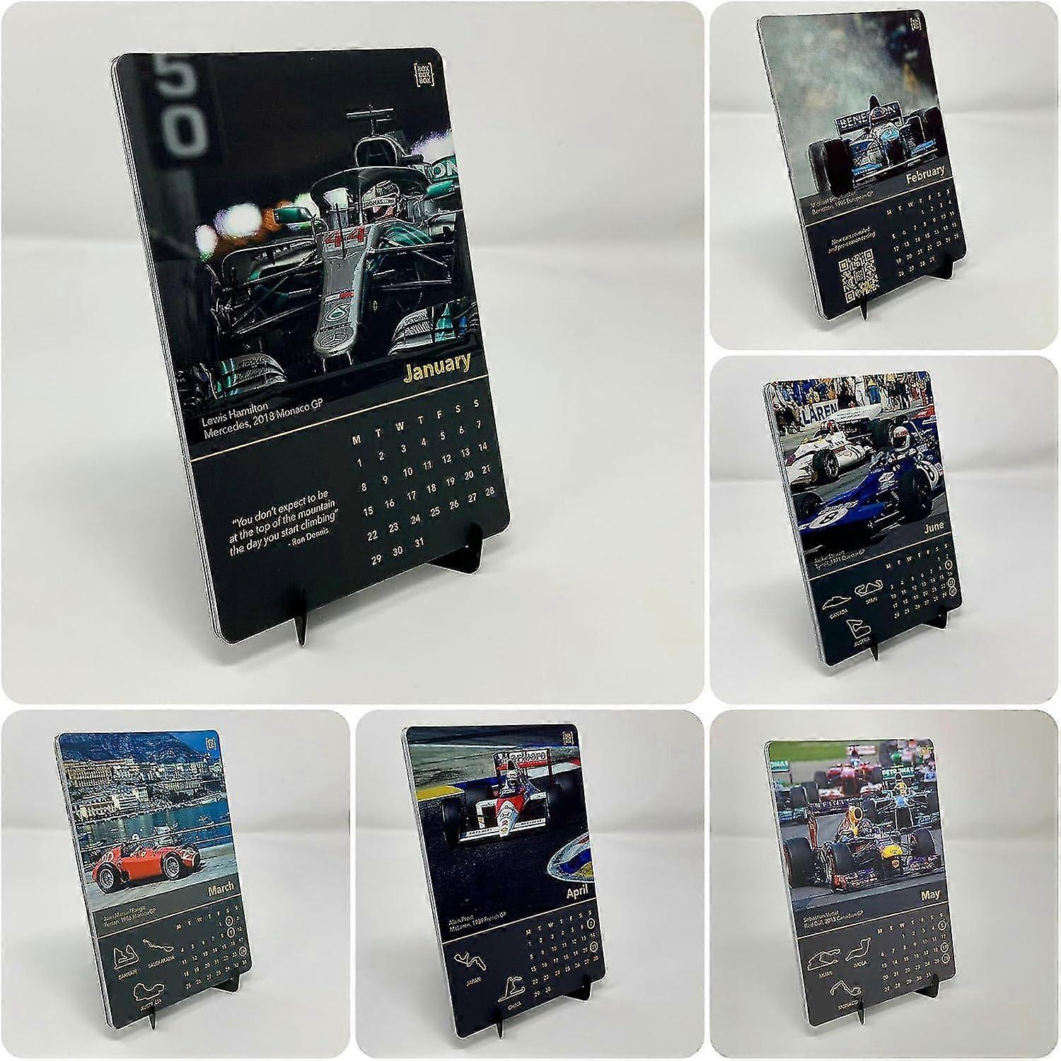 F1 2024 Calendar, F1 Racing Calendar, F1 Calendar 2024 Desk Calendar ...