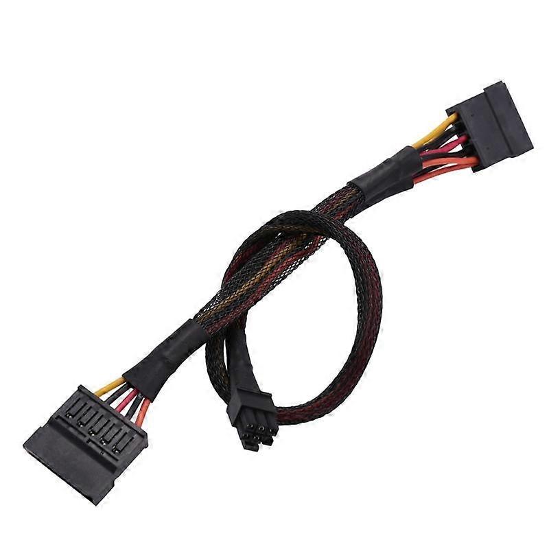 Mini 6Pin to 15Pin X2 SATA Power Cable Cord for Vostro 3650 3653 3655 ...