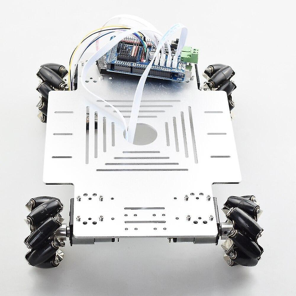 Robotic toys 20kg big load smart rc mecanum wheel robot car chassis kit ...