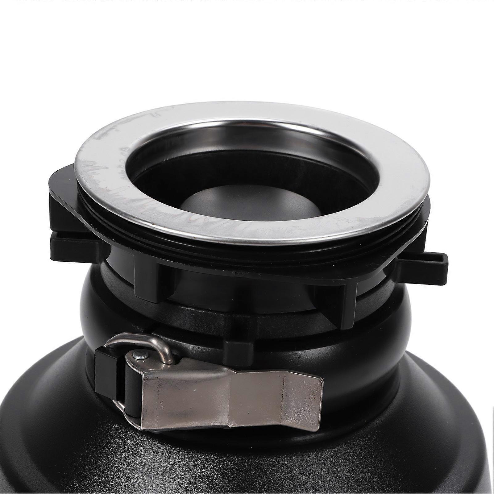Continuous Feed Garbage Disposal Black 3800RPM Quiet Running Downspout ...
