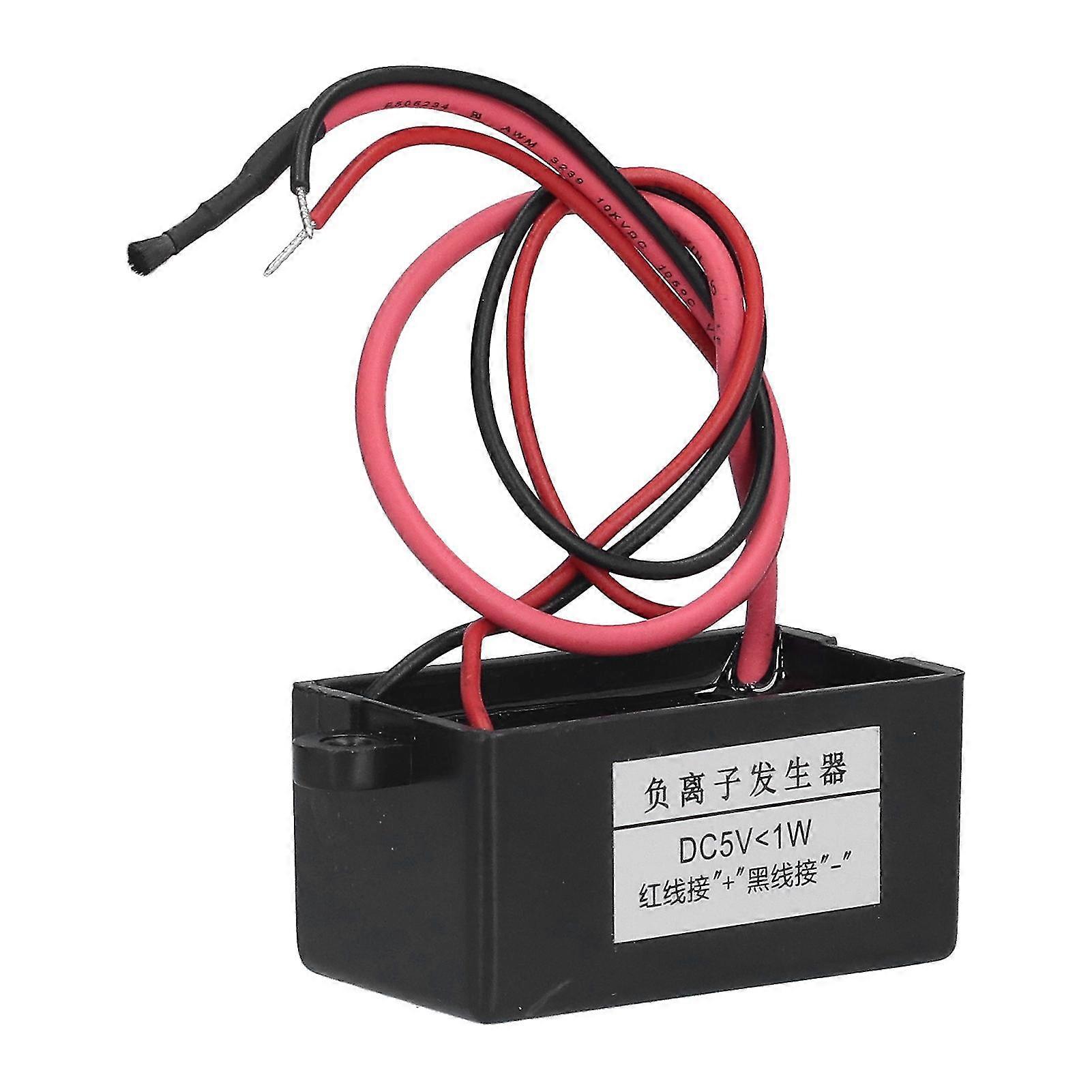 Negative Ion Generator Mini Air Purifier Black Ionizer Generator Module ...