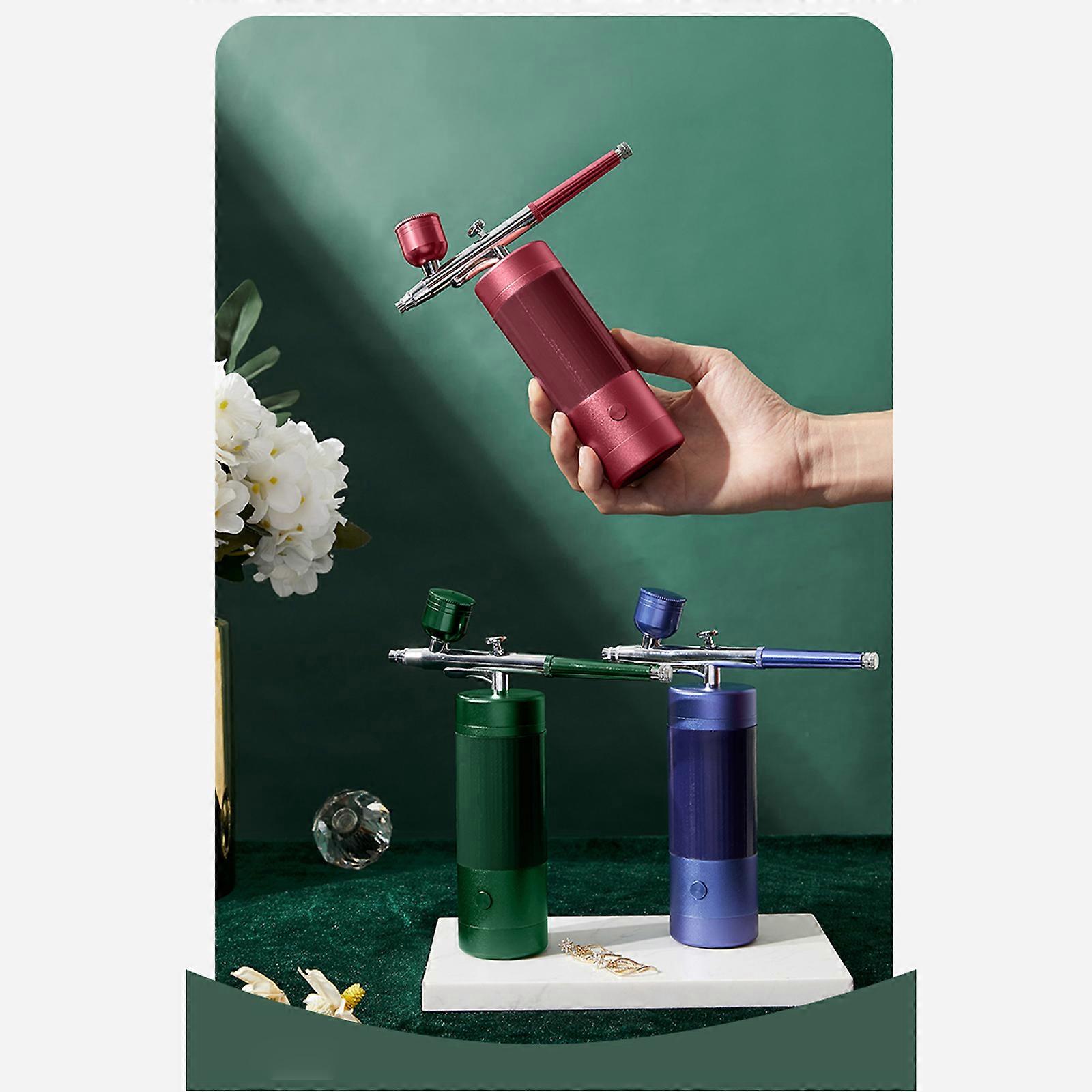 INXI003 Facial Oxygen Machine Airbrush Nano Mist Sprayer Portable ...