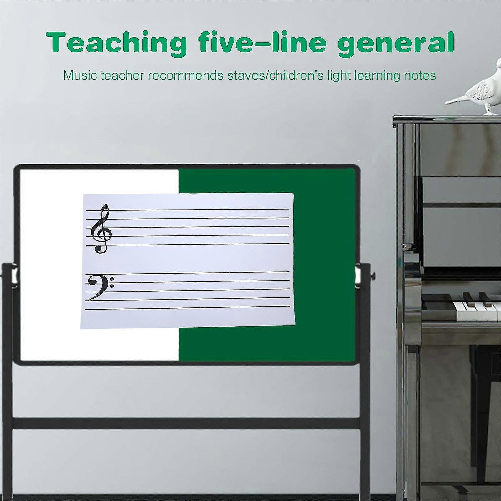 Lightweight Teaching Board Staff Whiteboard Musical Note Whiteboard ...