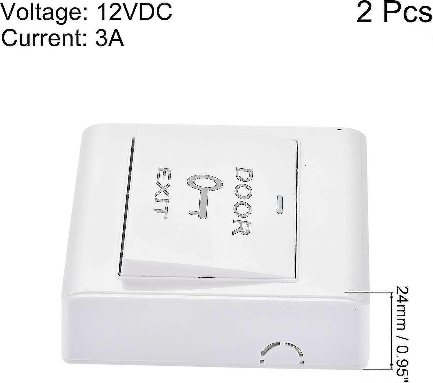 Sourcing Map Push To Exit Push Button Release Switch Door Access Control System Pc Panel ...