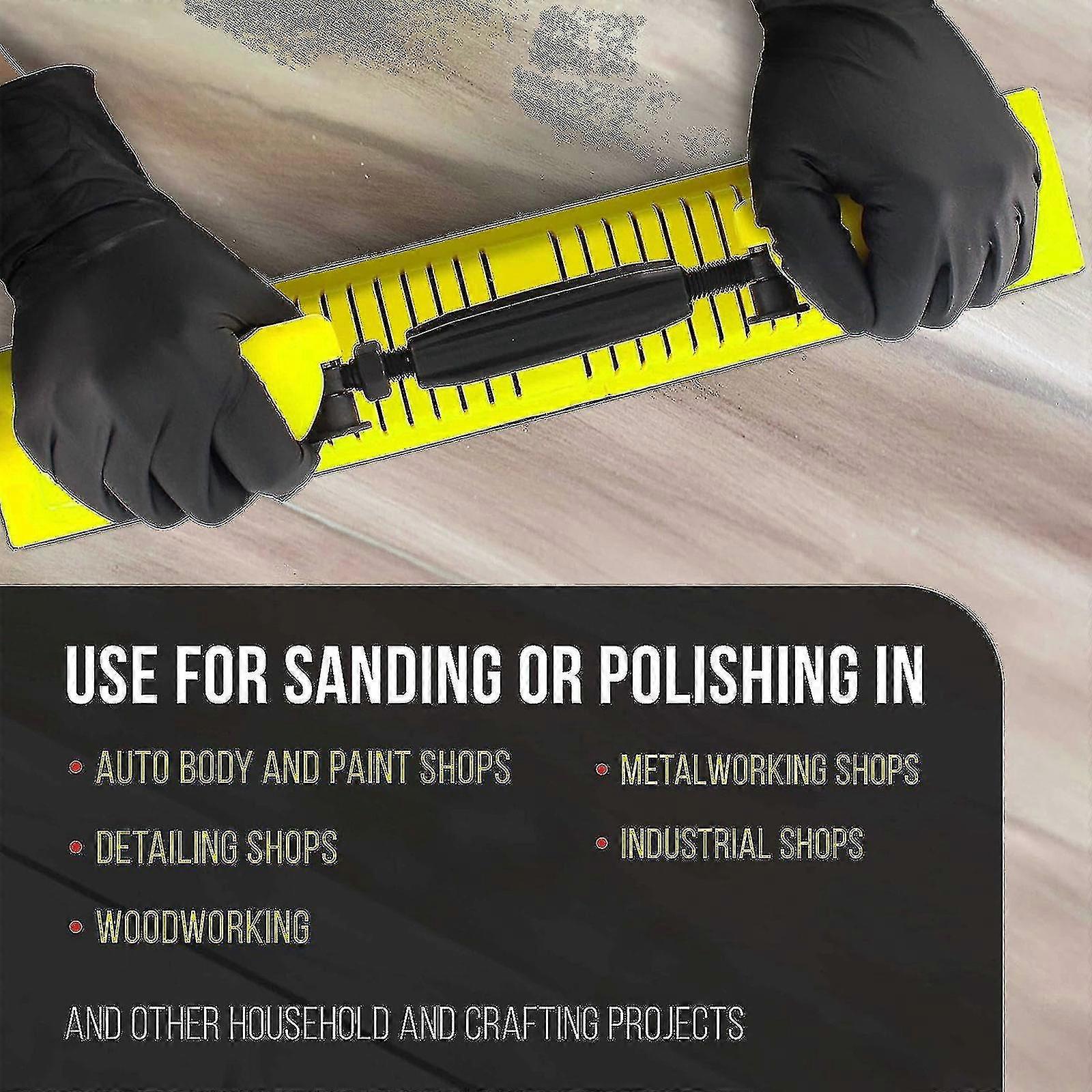 Adjustable Radius Flex Longboard Hand Sanding File Block Hand Grinder ...