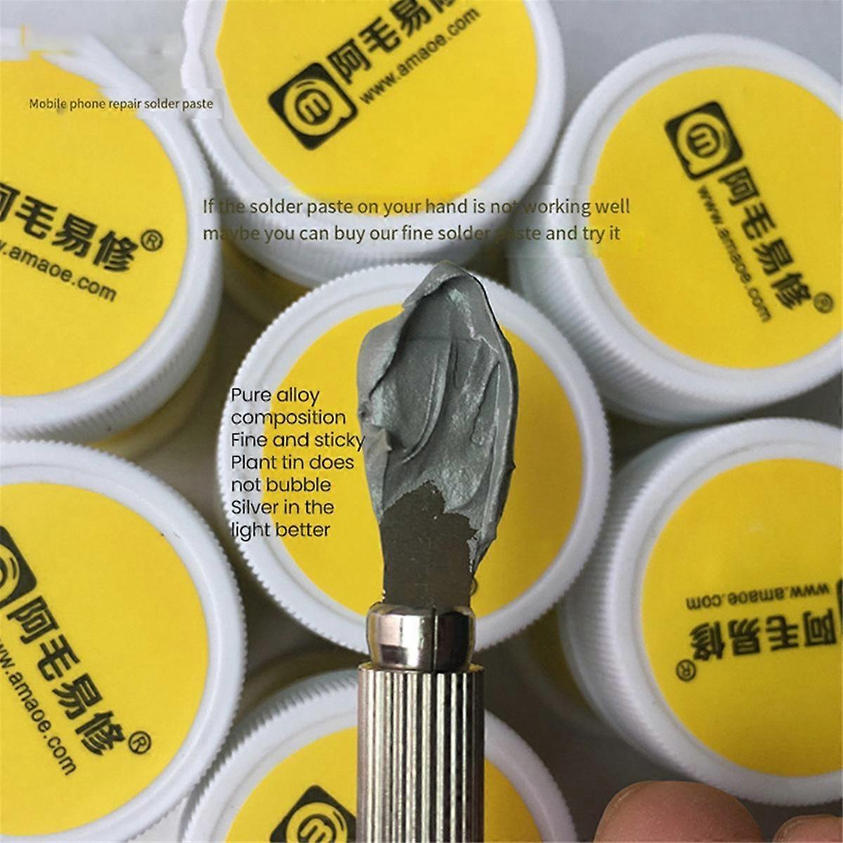 M9 Solder Paste 50g High Temperature Sn42Bi58 Tin Paste Flux for Mobile ...