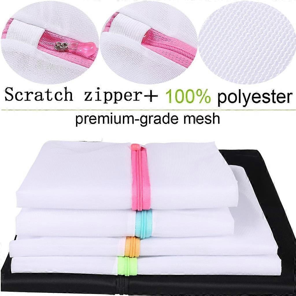 Mesh Laundry Bags - Set of 5 Washing Machine Laundry Net Bags for ...
