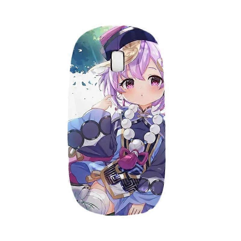 Anime Wireless Mouse Gamer Genshin Impact Mause Computer Gaming Mouse ...