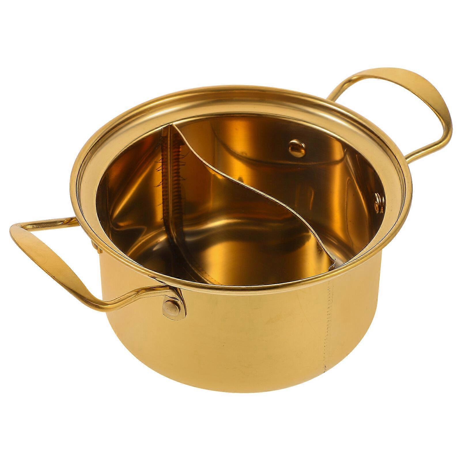 Stainless Steel Shabu Pot Cooking Pot Multi-function Noodle Pot ...