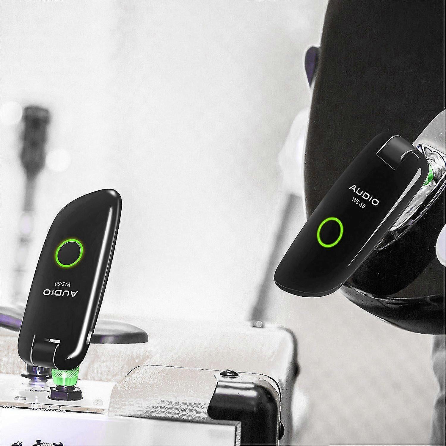 SWIFF WS-50 UHF Digital Guitar Wireless System (Transmitter + Receiver) 50M Transmission Range ...