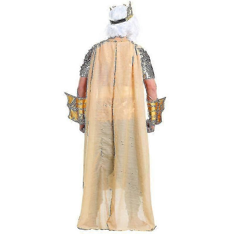 God Of The Sea Neptune Mermaid Costume Set For Halloween G | Fruugo UK