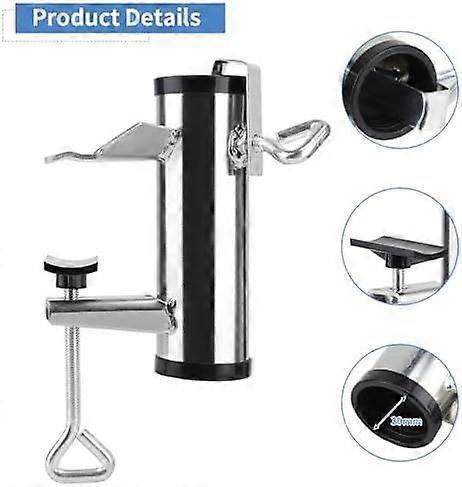 x Parasol Stands Garden Table Umbrella Holder, Adjustable Umbrella ...