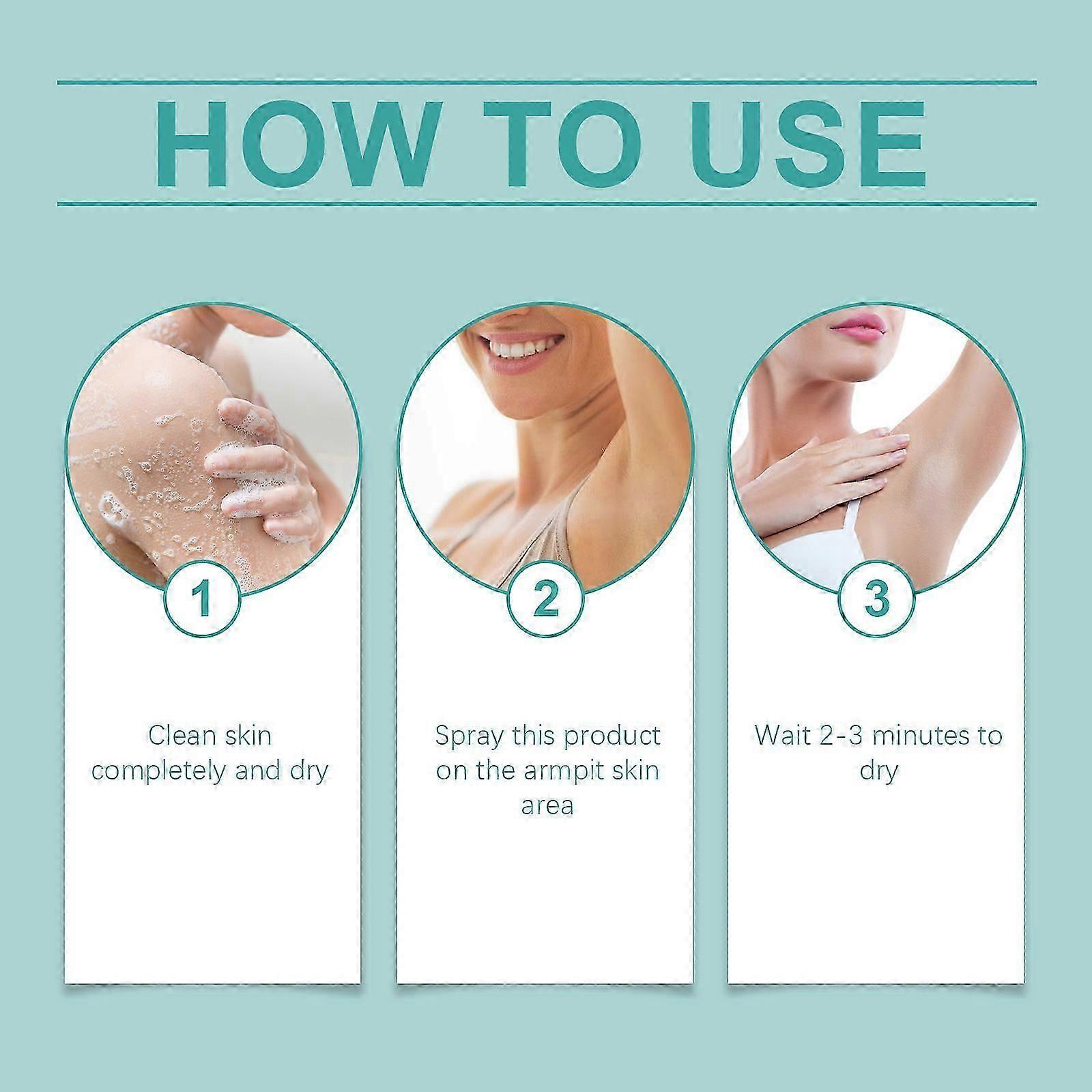 Long-Lasting Body Care Spray - Refreshing Antiperspirant for Summer ...