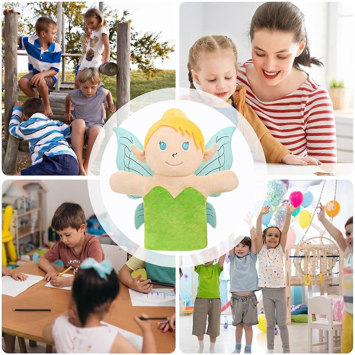 Plush Hand Puppet - Interactive Fairy Tale Puppet for Family ...