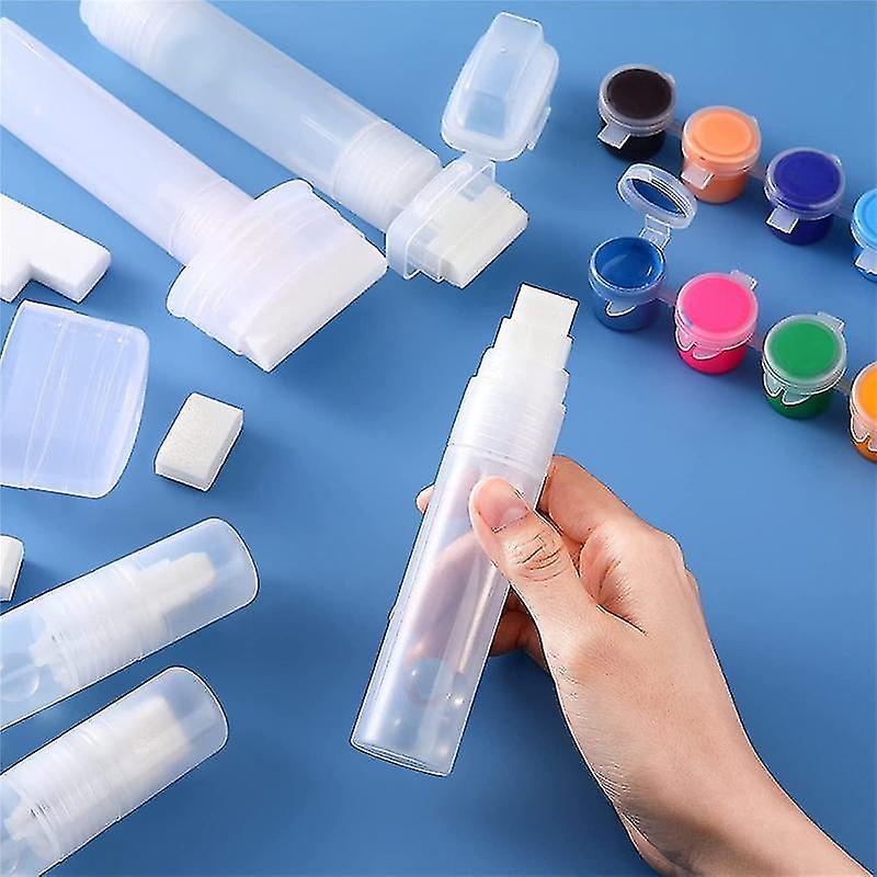 5 Pack Graffiti Markers Refillable Paint Markers Touch Up Paint Pen For ...
