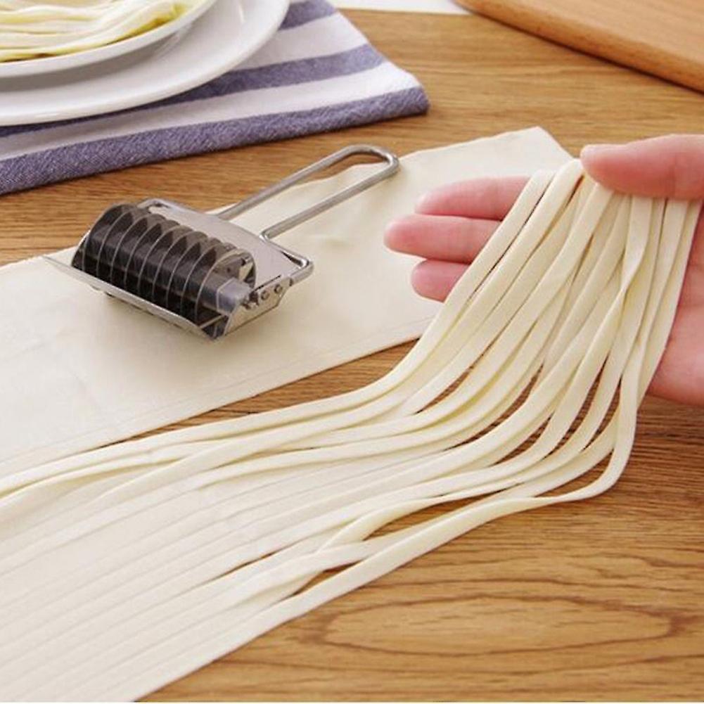 ZHOUBA Home Stainless Steel Pasta Press Chopper Noodle Maker Mould ...
