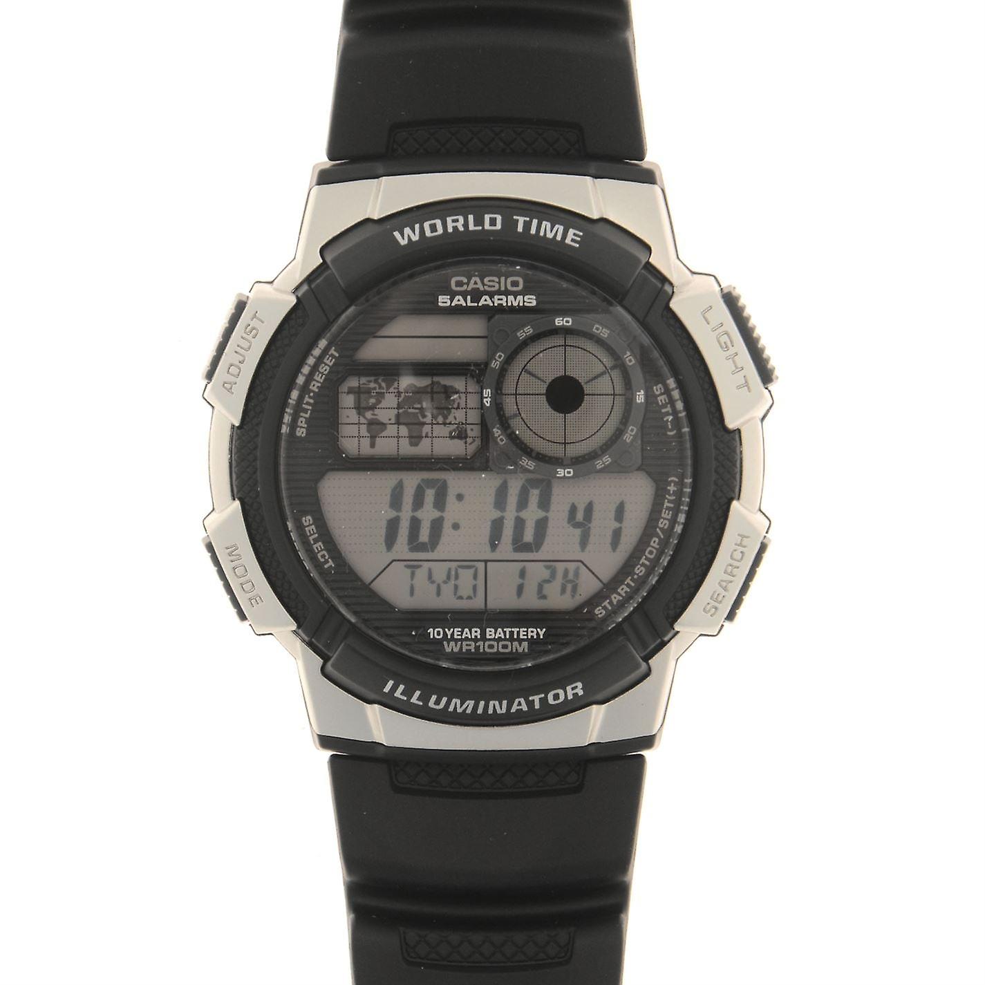 Casio Mens Collection World Time Alarm Chronograph Watch Fruugo IT Casio Mens Collection World Time Alarm Chronograph Watch Fruugo IT