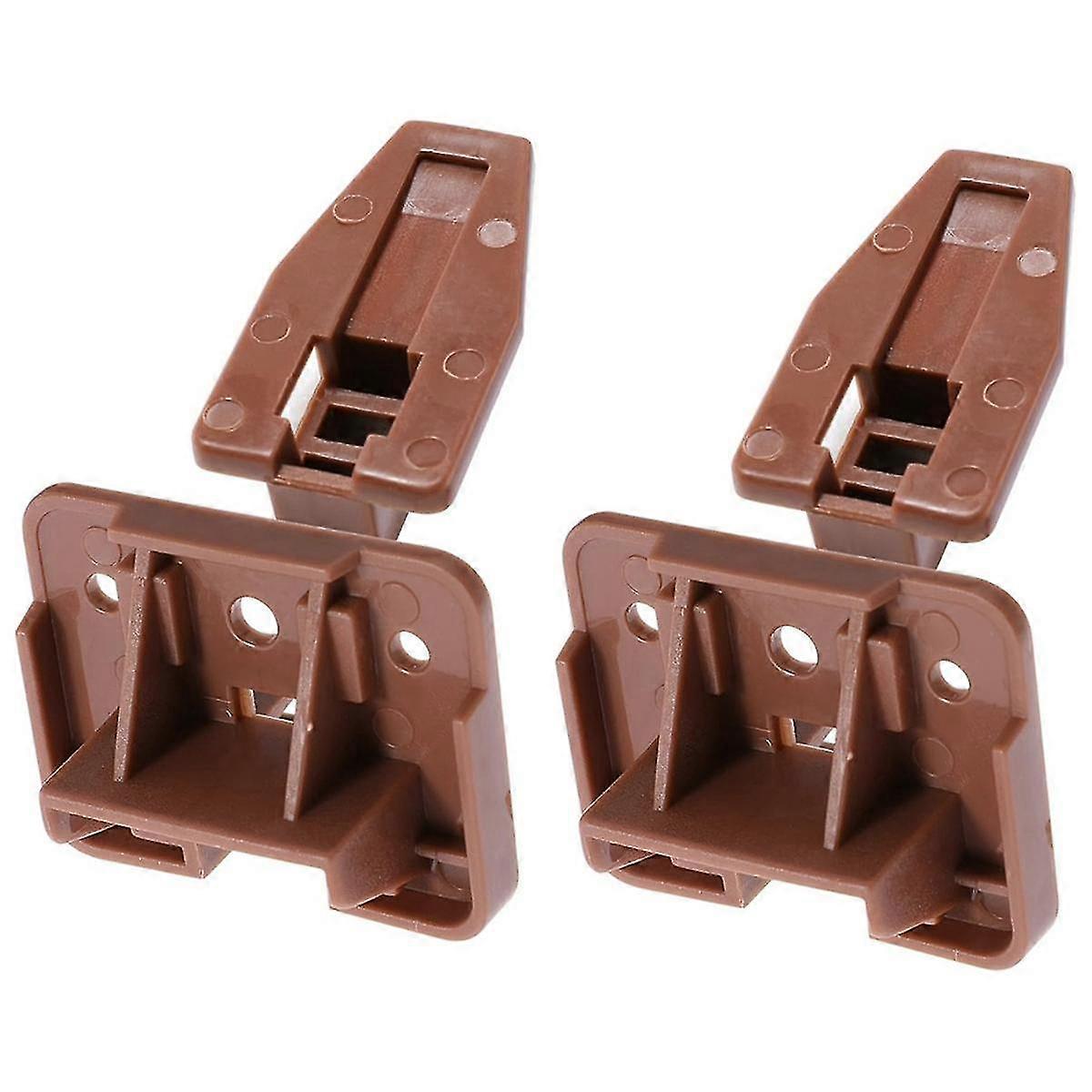 10PCS Drawer Slide Track Guide Glide for Center Mount Drawer for ...