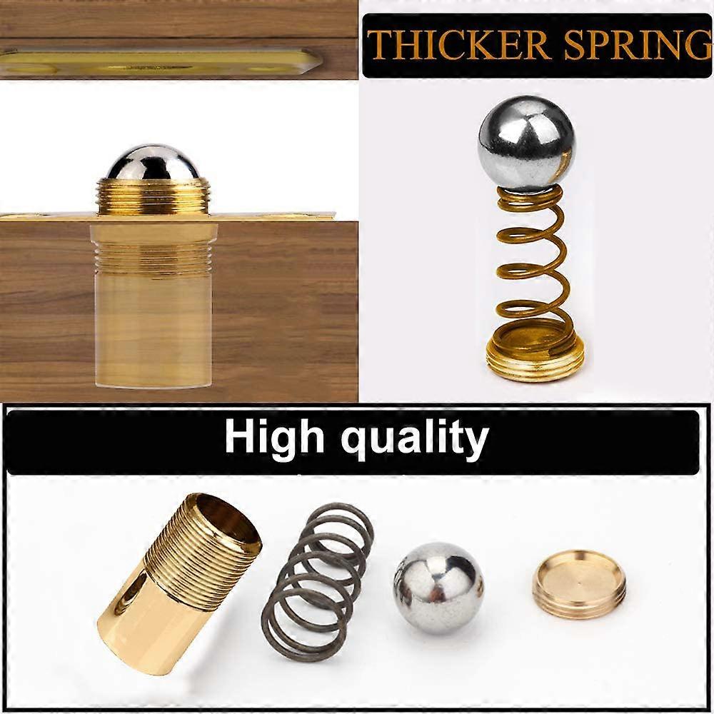 2 pieces cabinet door ball catch, stainless steel adjustable roller catch for balcony door ...