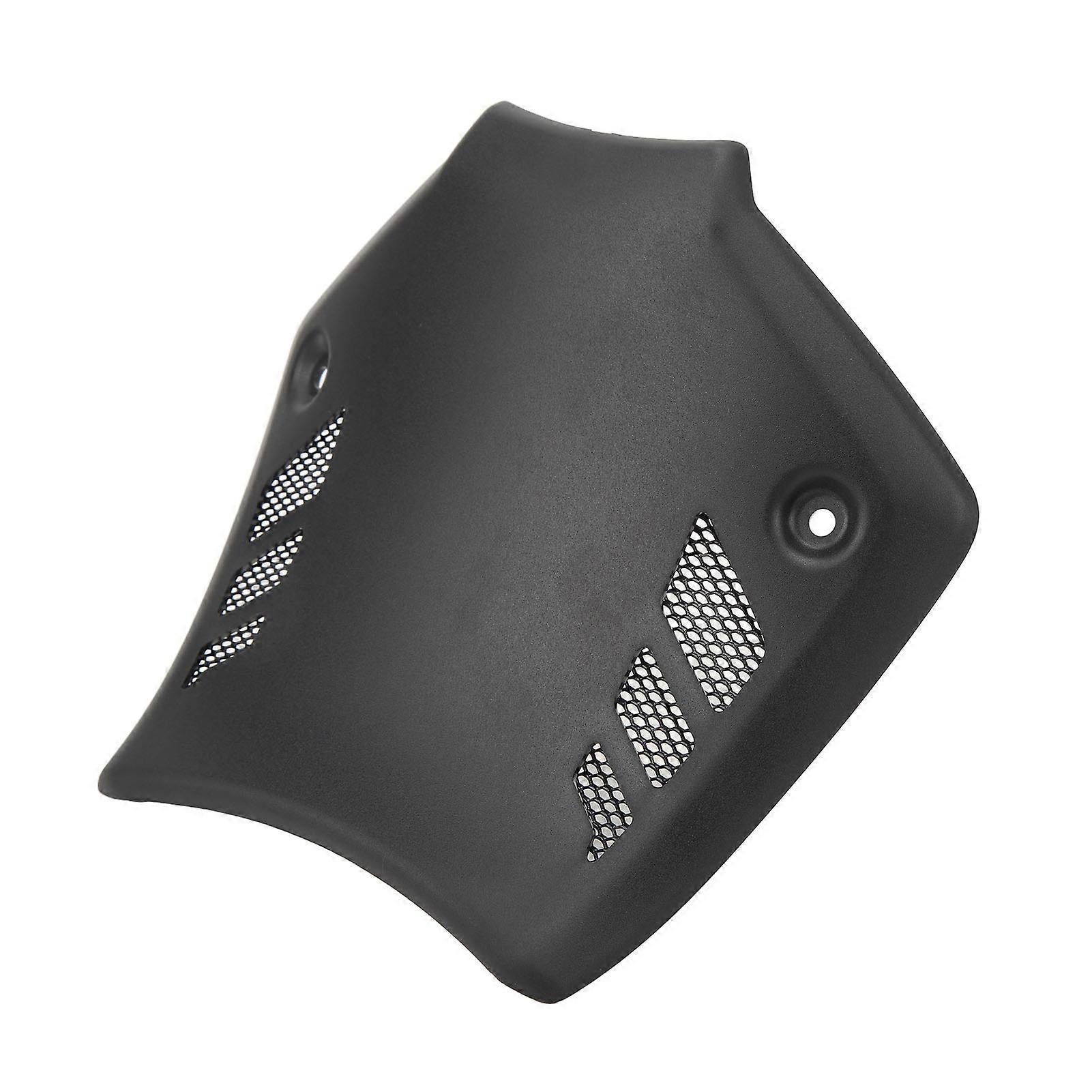 Motorcycle Throttle Tunnel Cover Black Saddle Air Inlet Grille ...