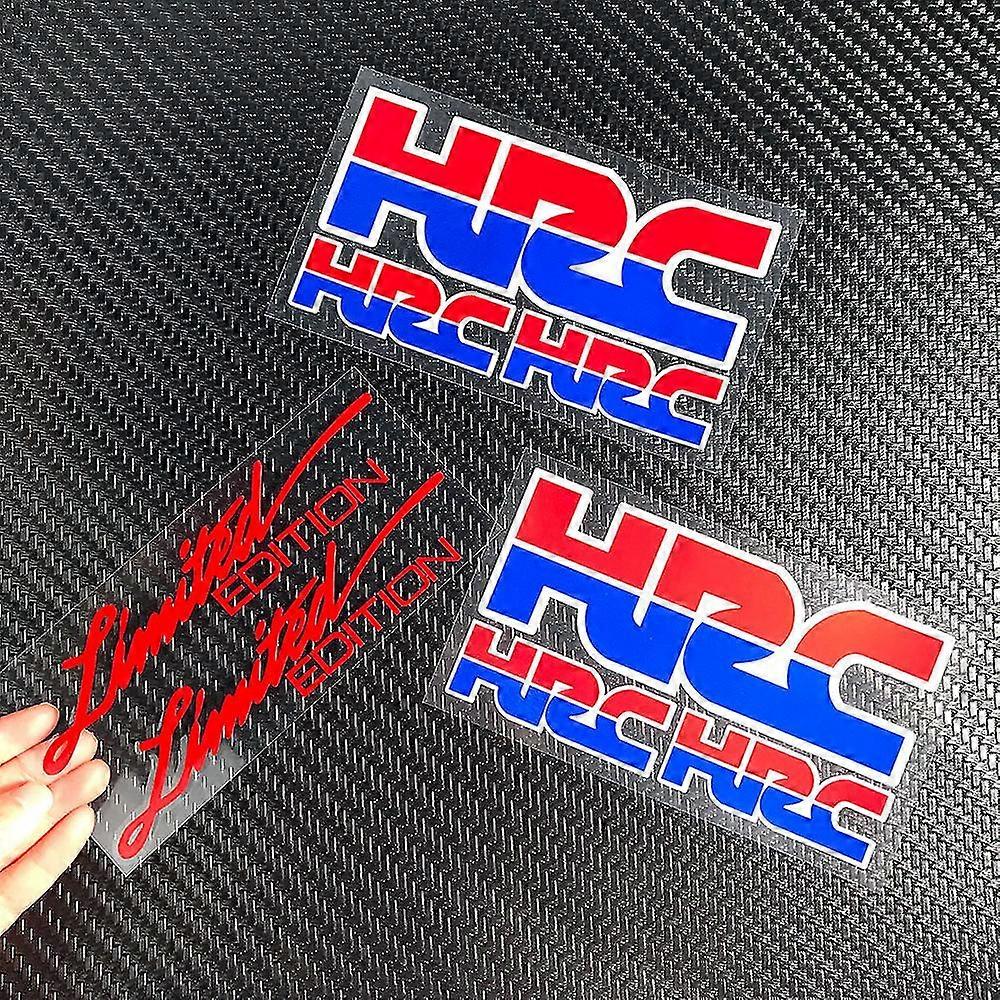 Reflective Limited Edition Car Stickers Motorcycle Decals Tank Stickers For Honda Hrc Cbr Racing ...
