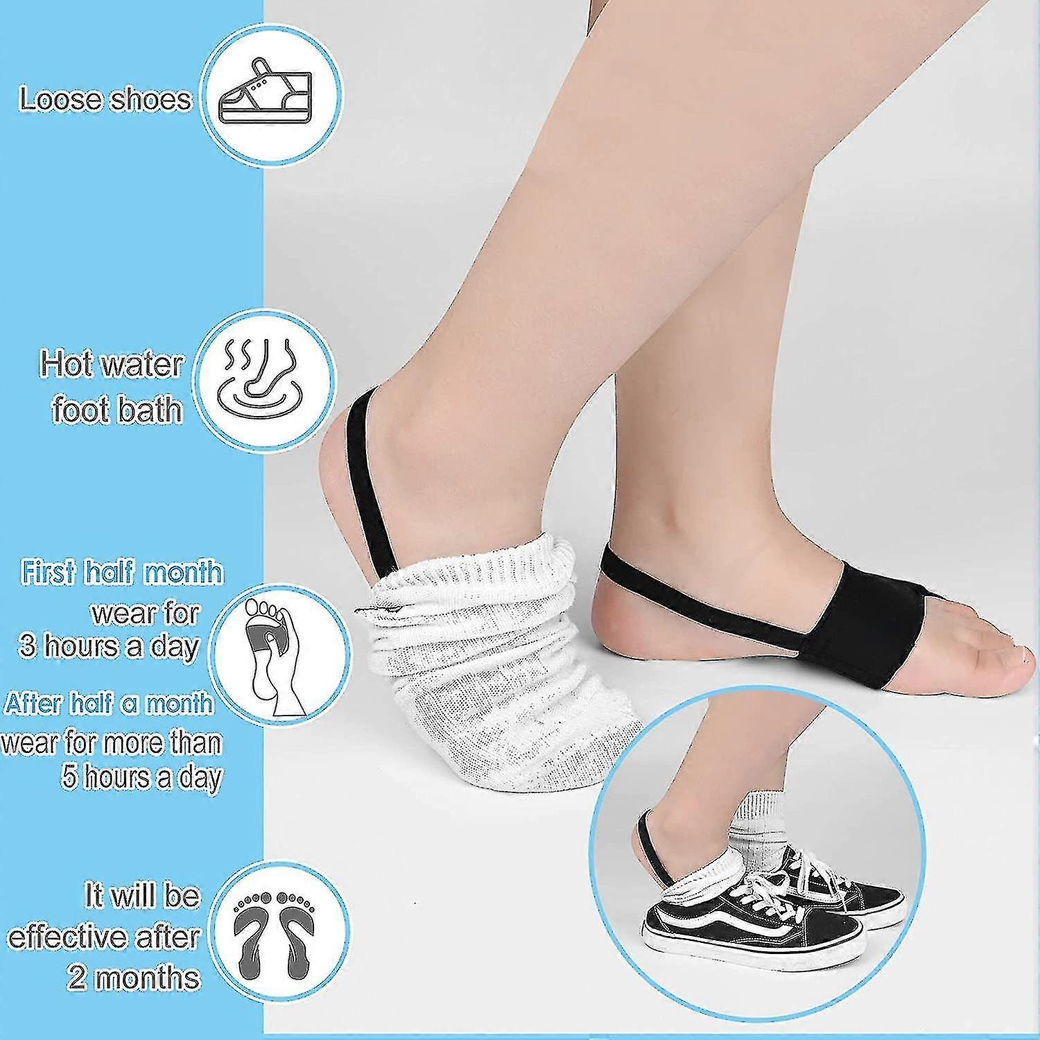 Tailors Bunion Corrector 1pair Bunionette Sleeves Built-in Gel Pads Silicone Cover Guard With ...