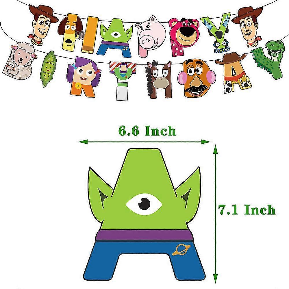 Toy Story Buzz Lightyear Woody Kids Birthday Party Decoration Banner ...